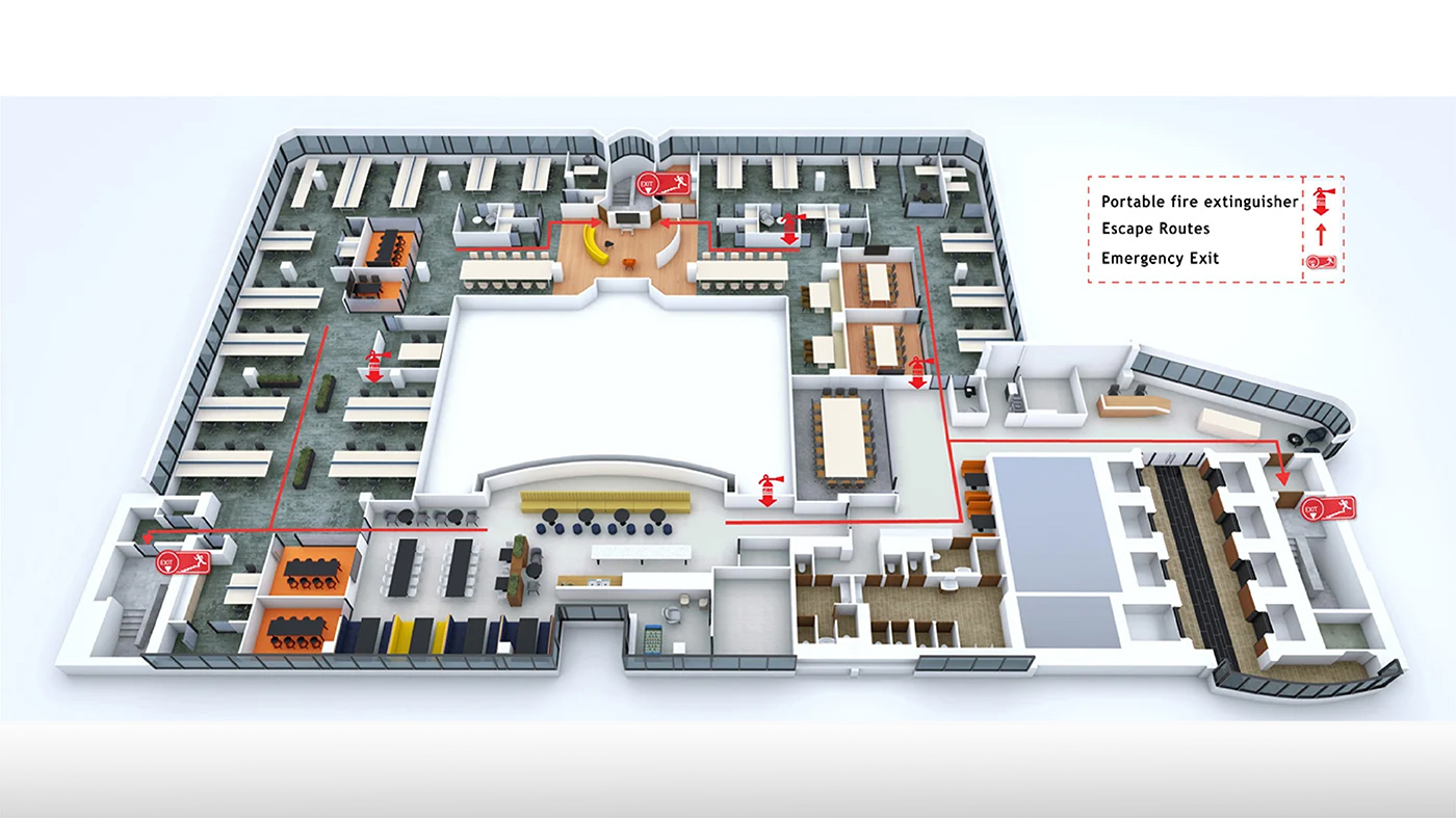2D & 3D Emergency Response Maps | Halo Renders